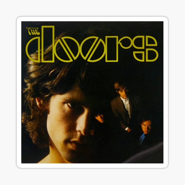 "[HIGH QUALITY] The Doors Album Cover" Sticker for Sale by Xelfeer ...