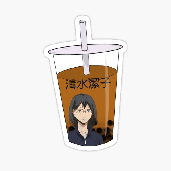 Kiyoko Bubble Tea Sticker For Sale By Alexandraduh Redbubble