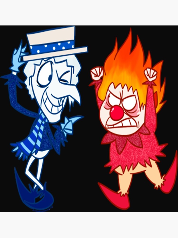 "Heat Miser heat snow miser " Poster for Sale by GetasJodans | Redbubble