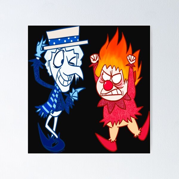 "Heat Miser heat snow miser " Poster for Sale by GetasJodans | Redbubble
