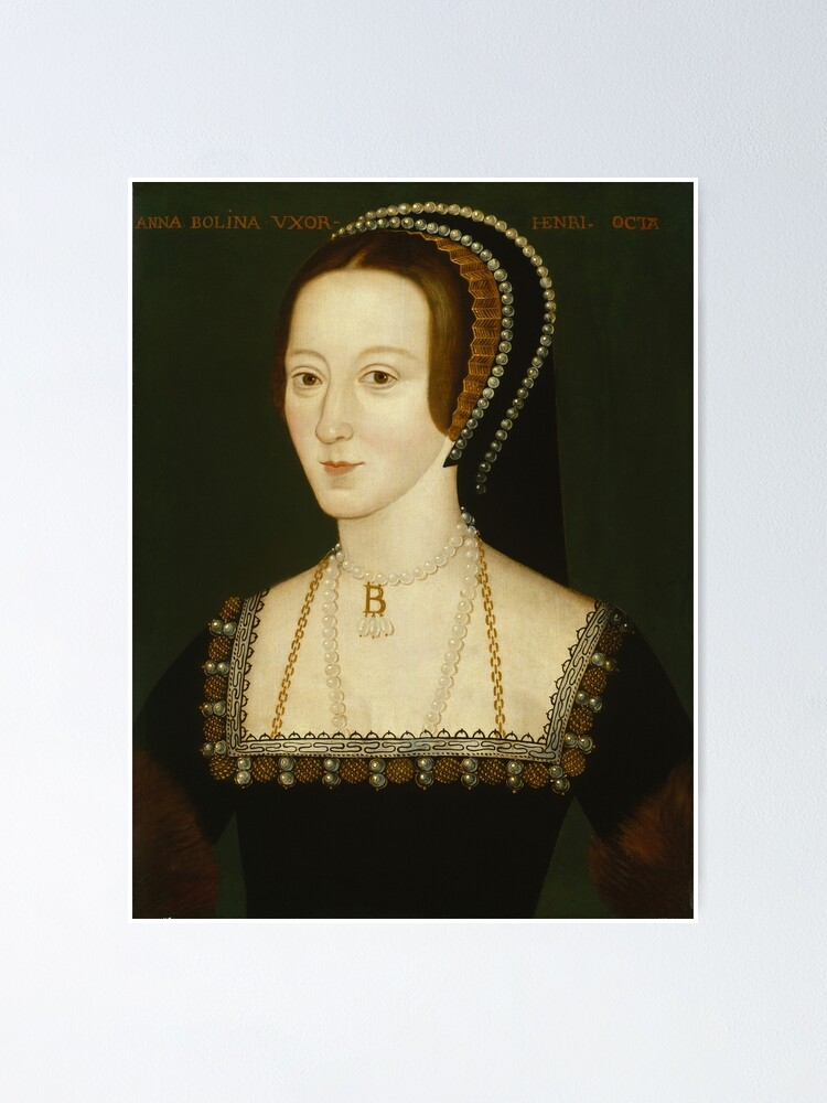 "Anne Boleyn" Poster for Sale by lamalee | Redbubble