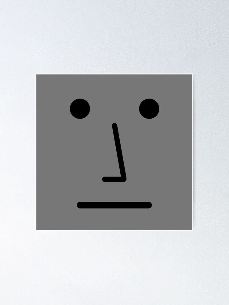 "I Am NPC Symbol" Poster by denisseinfeld | Redbubble