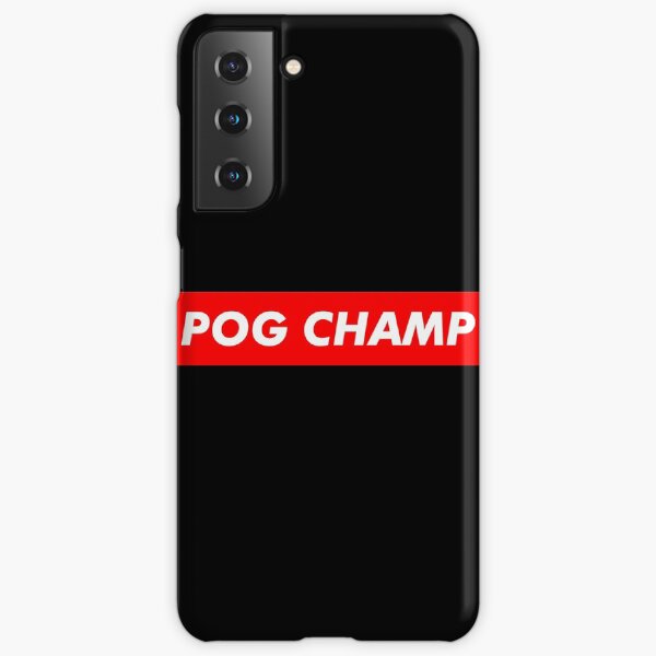 "POG CHAMP" Samsung Galaxy Phone Case for Sale by Swirlstache | Redbubble