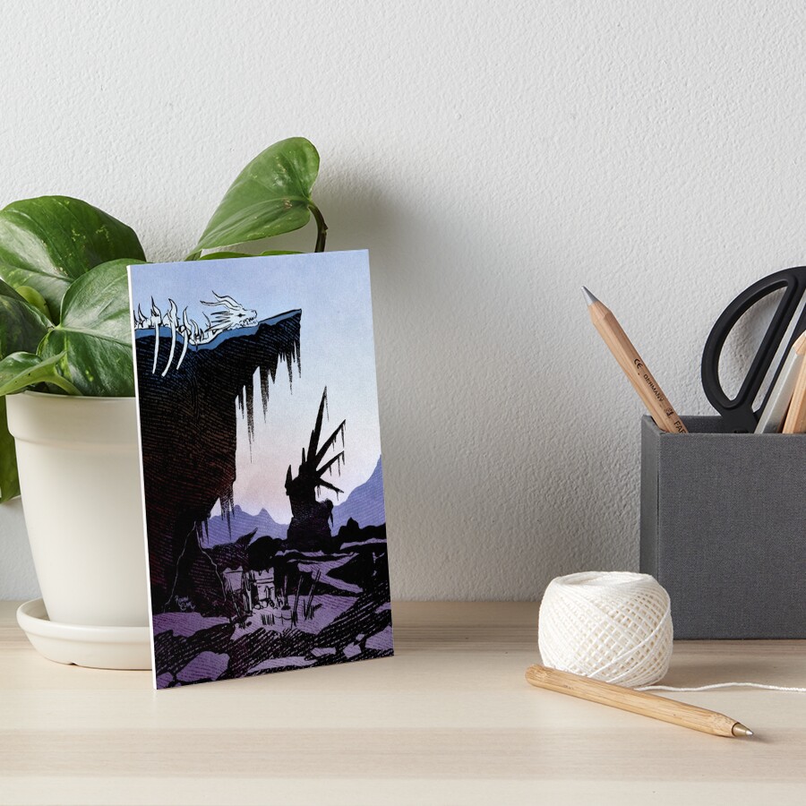 "Coerthas Western Highlands" Art Board Print for Sale by rowanclair ...