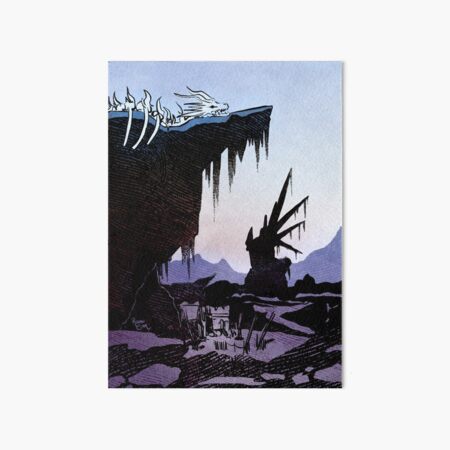 "Coerthas Western Highlands" Art Board Print for Sale by rowanclair ...