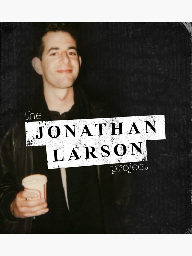 "Jonathan Larson Project" Sticker for Sale by rozaqtorani | Redbubble