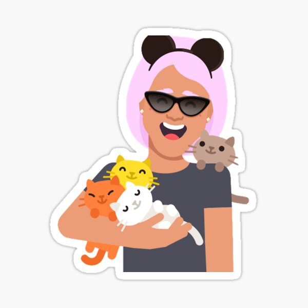 "Cats" Sticker by Dhruvamahesh | Redbubble