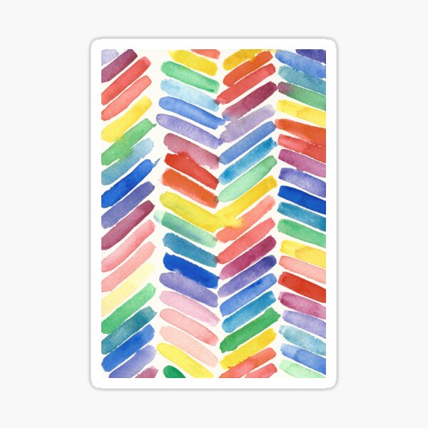 "Rainbow Angles" Sticker for Sale by lizabeey | Redbubble