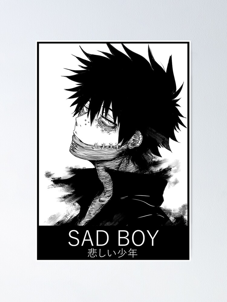 "Sad Boy" Poster by GwendolynCannon | Redbubble