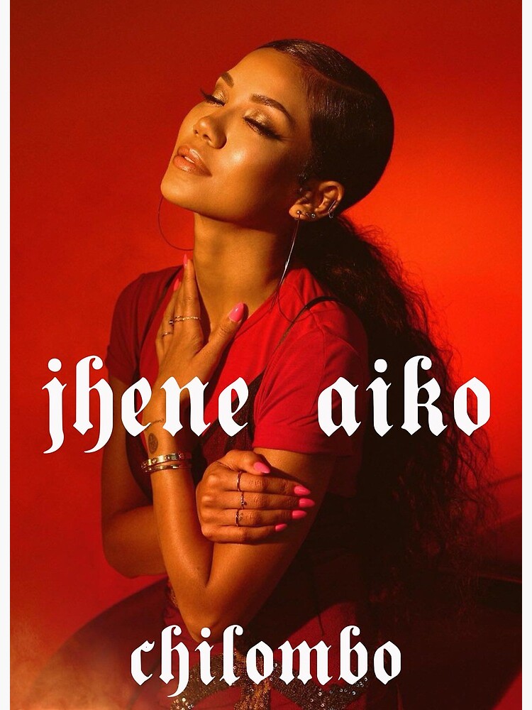 "Jhene Aiko Chilmobo Poster Tshirt Design" Art Board Print for Sale by ...