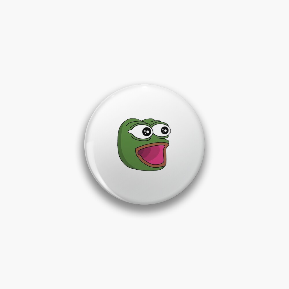 "Pepo Poggers " Sticker for Sale by mrlazypl | Redbubble