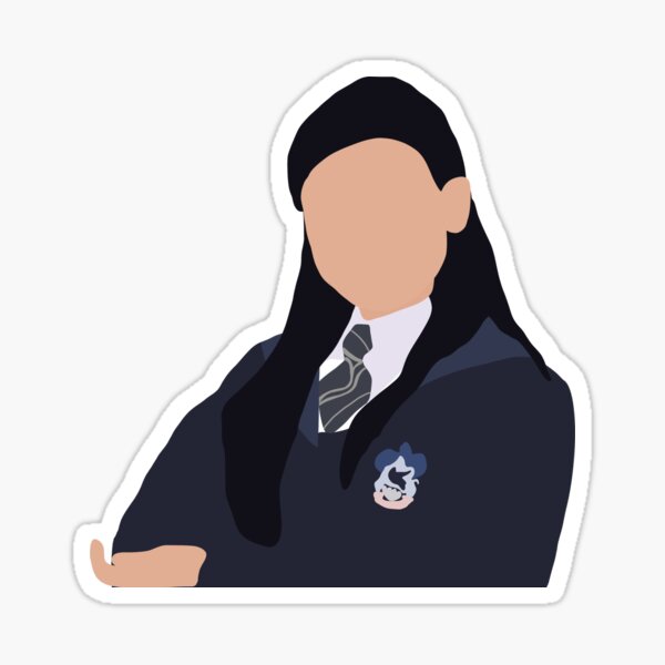 "cho chang" Sticker for Sale by elliebass | Redbubble