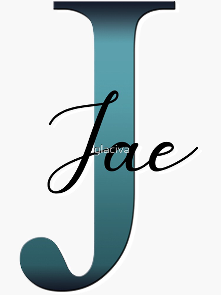 "DAY6 JAE INITIAL" Sticker by glaciva | Redbubble