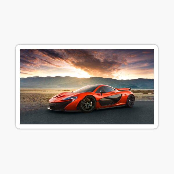 "McLaren P1" Sticker by JasonLeone | Redbubble