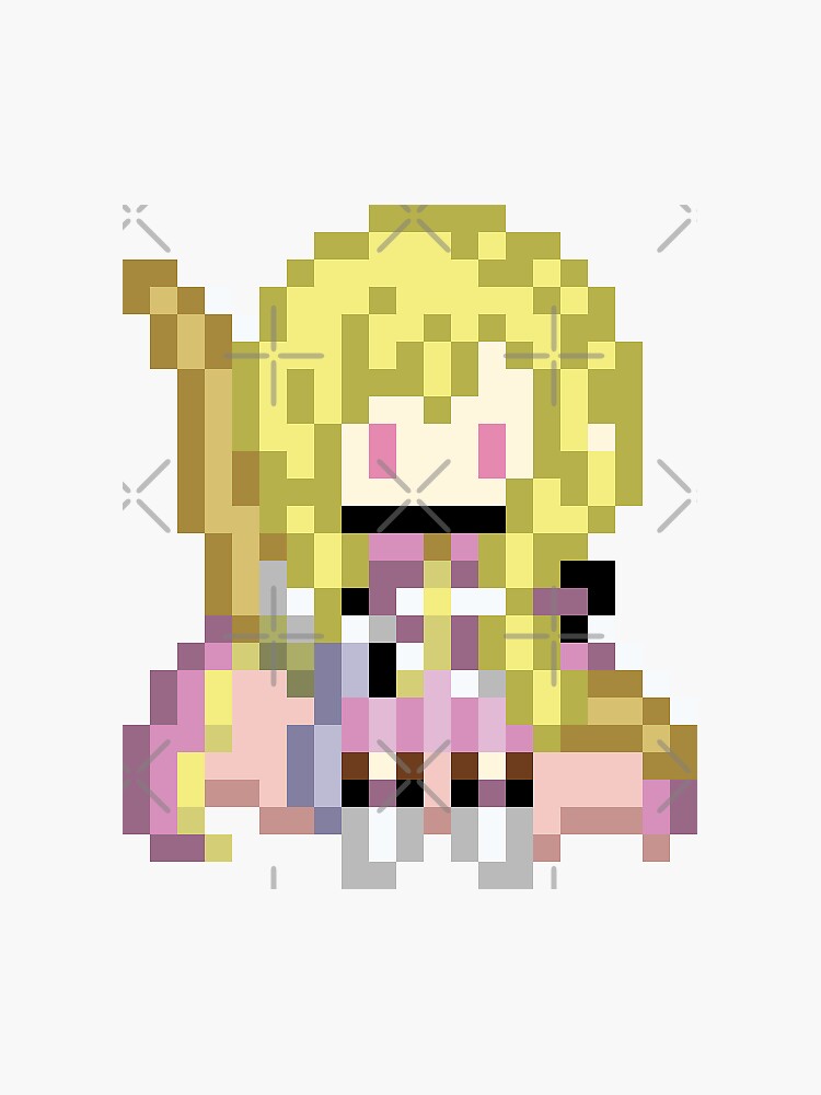 Pegatina «Pegatina Fire Emblem Blazing Sword Pixel Louise» de ...