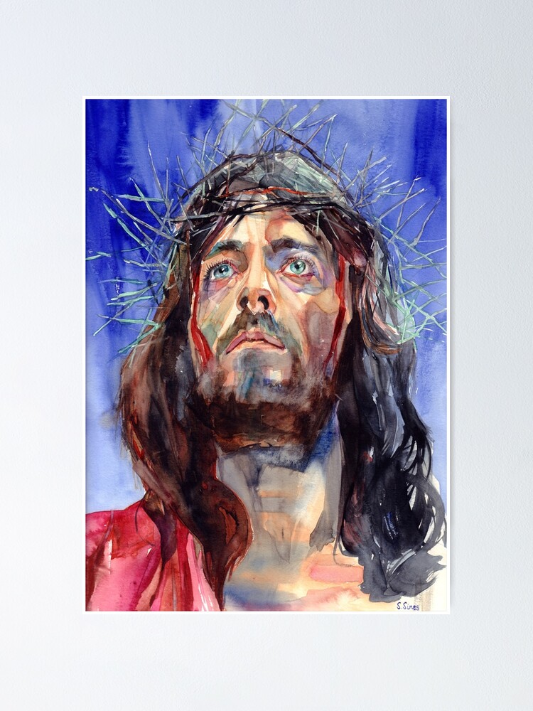 "Jesus Of Nazareth" Poster for Sale by suzannsines | Redbubble