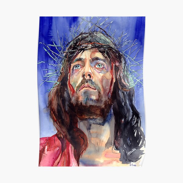 "Jesus Of Nazareth" Poster for Sale by suzannsines | Redbubble