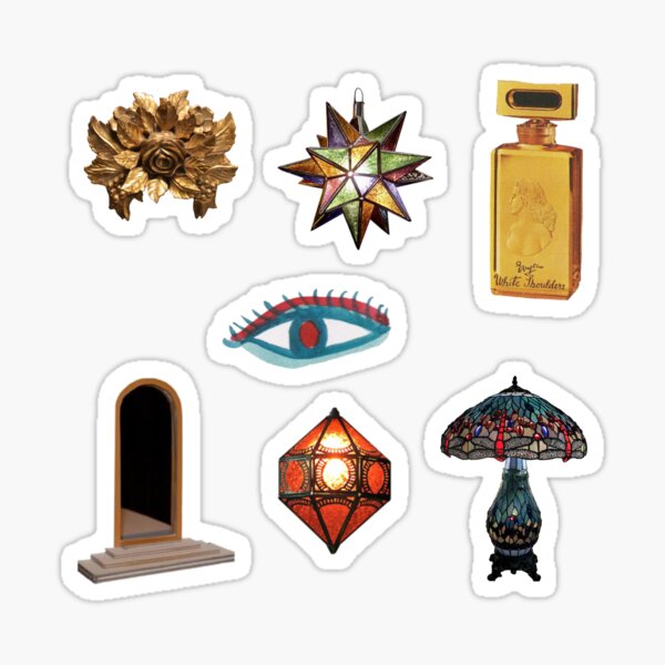 "Vintage collage stickers bundle" Sticker for Sale by Somahaus | Redbubble