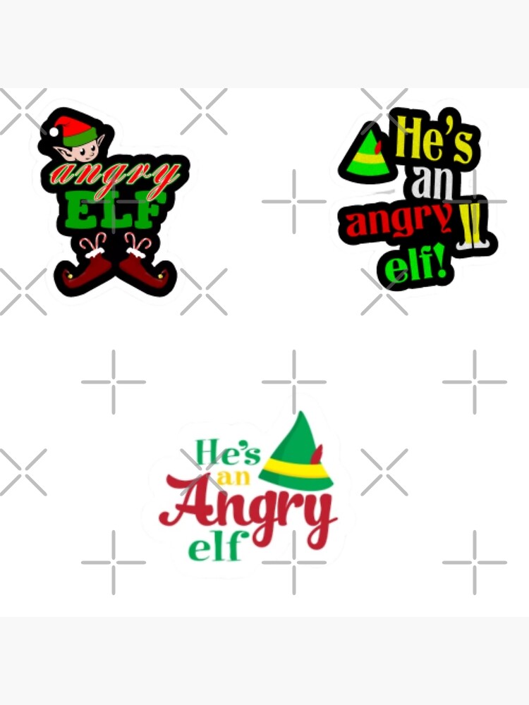 "Angry Elf" Poster for Sale by DamaliePierre | Redbubble