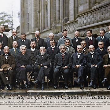 "With names: 5th Solvay Conference on Quantum Mechanics, 1927 ...