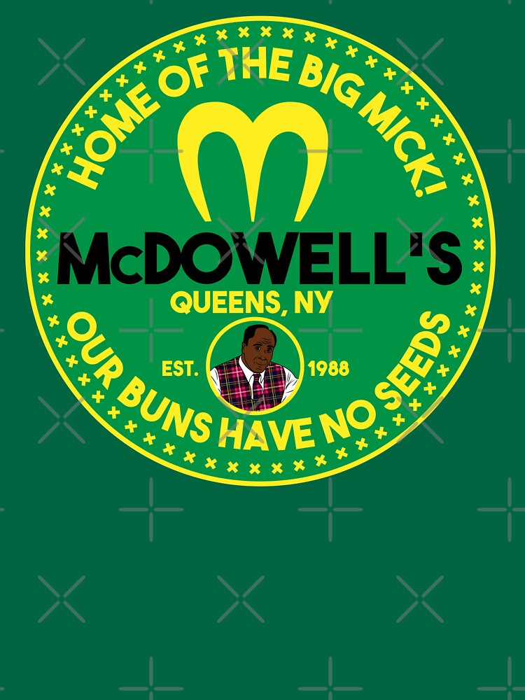 "McDowell's logo" T-shirt for Sale by edcarj82 | Redbubble | mcdowell t ...