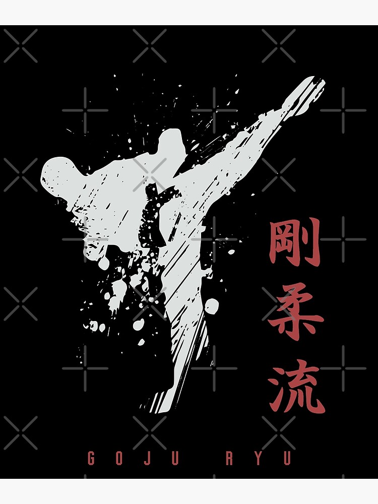 Poster « Karaté Goju Ryu », par MDAM | Redbubble