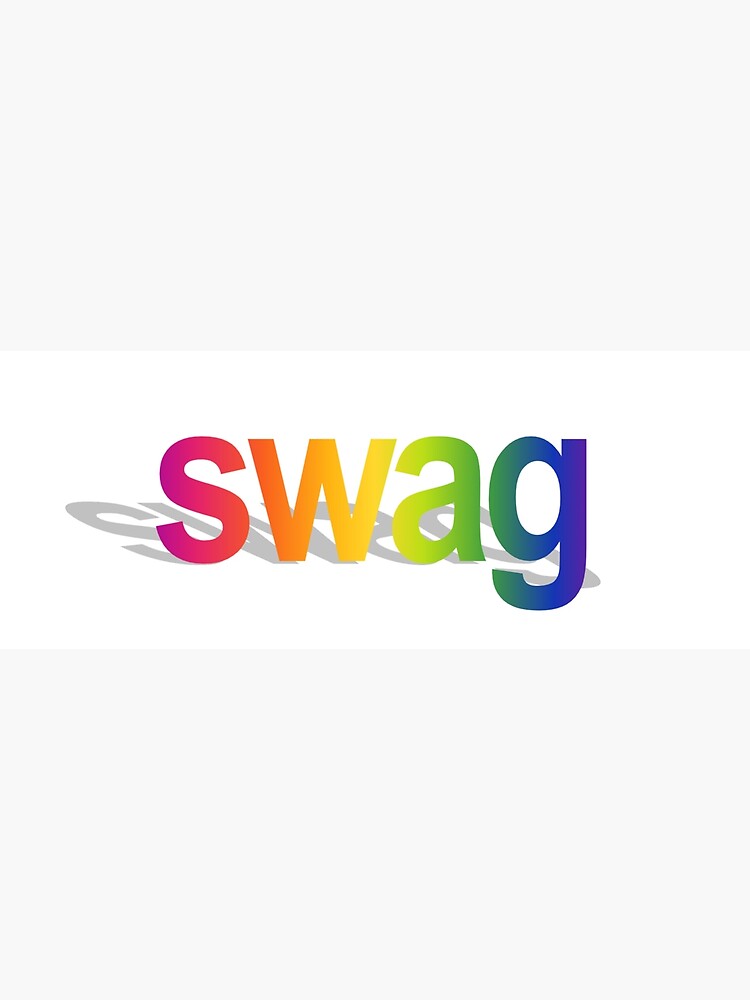 "Swag Microsoft WordArt " Poster by mussbus | Redbubble