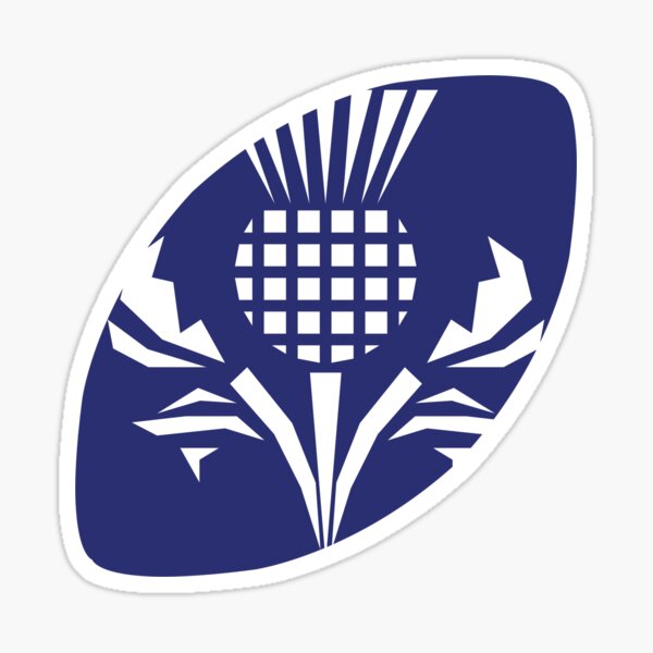 "Rugby Scotland" Sticker for Sale by fimbisdesigns | Redbubble
