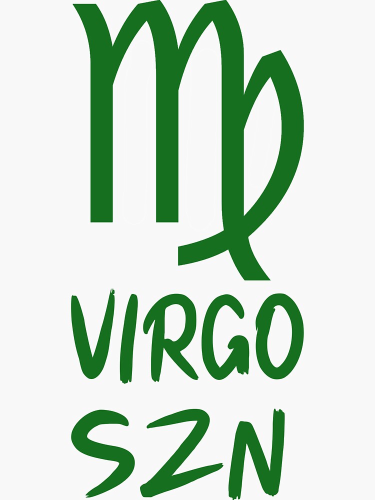 "A Zodiac Sign Test VIRGO SZN" Sticker for Sale by Zoopeeper | Redbubble