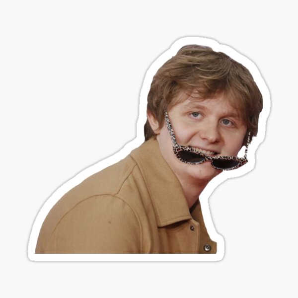 "Lewis capaldi design " Sticker by BloodlineBabe | Redbubble