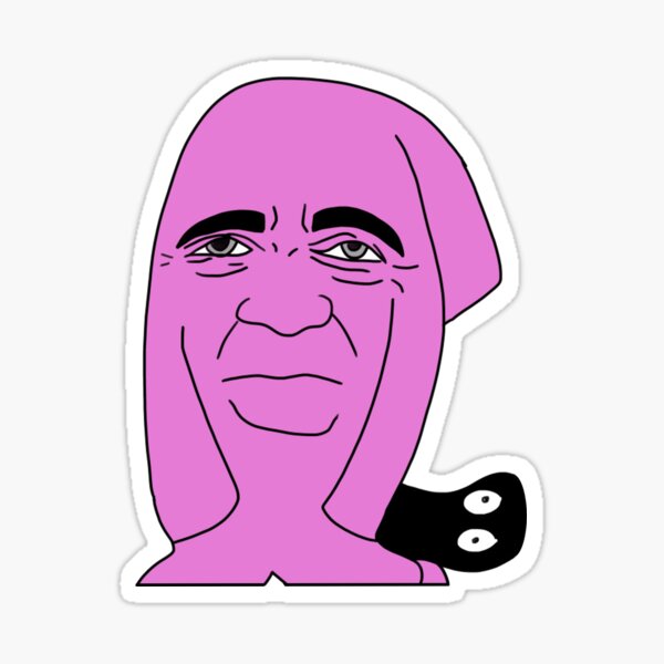 "Satisfied Shiny Wobbuffet" Sticker for Sale by SaiyaSean | Redbubble