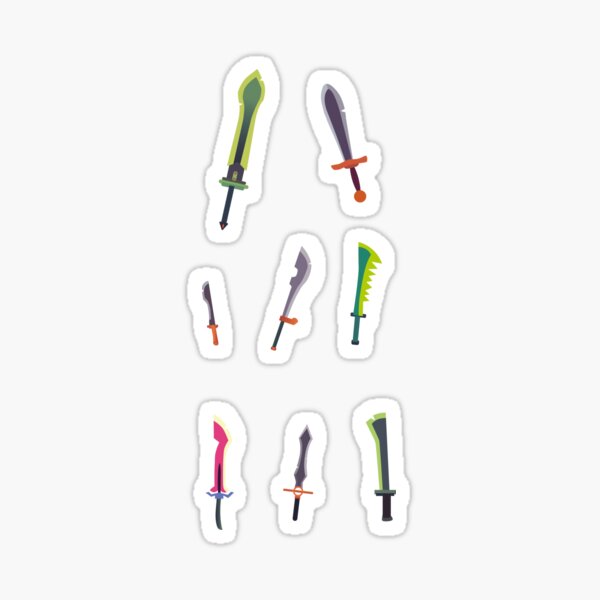"sword sticker pack" Sticker by ariaarti | Redbubble