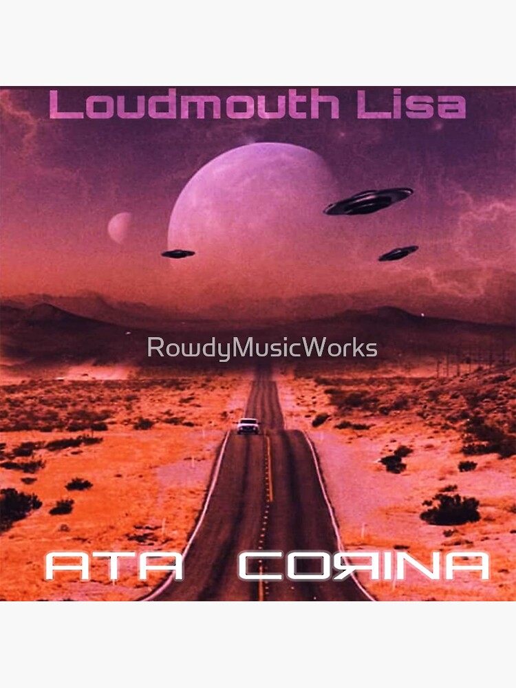 "Ata Corina ALbum Cover" Sticker for Sale by RowdyMusicWorks | Redbubble