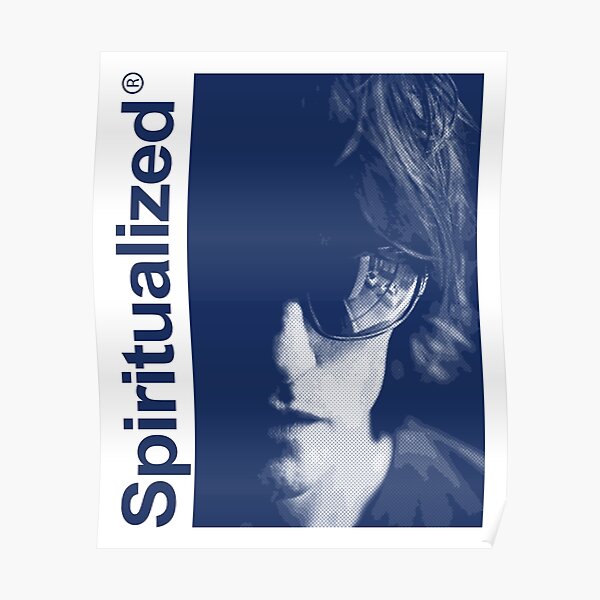 "Spiritualized // J Spaceman" Poster by Arvillaino | Redbubble