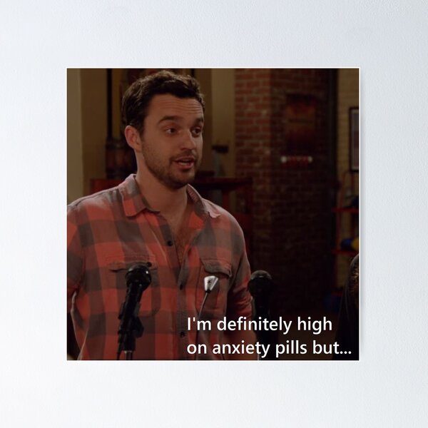 "Nick Miller New Girl" Poster for Sale by juliapatton | Redbubble