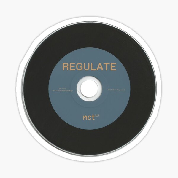 "nct 127 regulate cd" Sticker for Sale by lilidreams | Redbubble