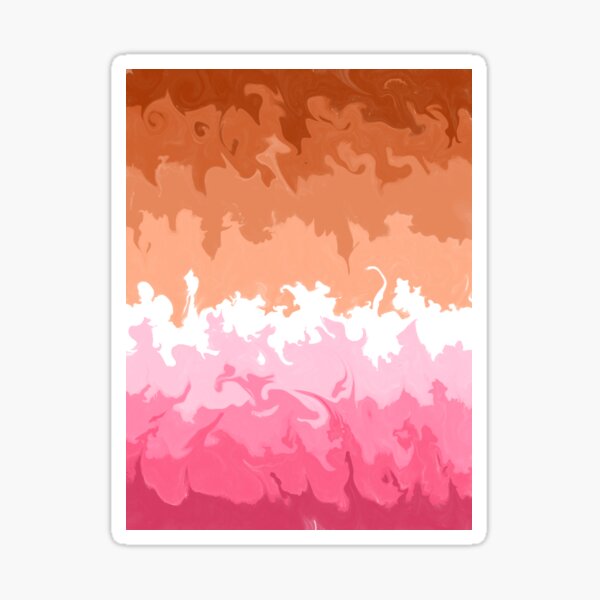 "WLW Lesbian Pride Flag (Subtle)" Sticker for Sale by neevefour | Redbubble