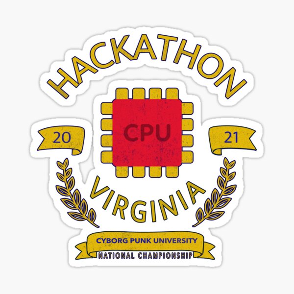 "Hackathon Virginia Championship - Gold 2021" Sticker for Sale by Coder ...
