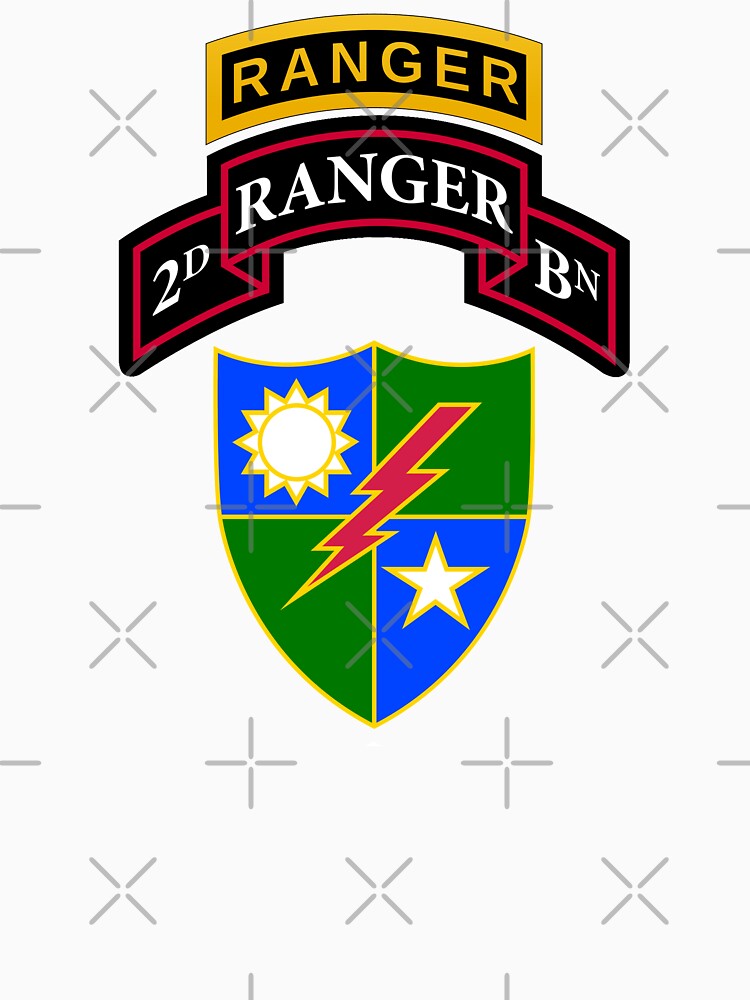 "2nd Ranger Battalion " T-shirt for Sale by Buckwhite | Redbubble ...