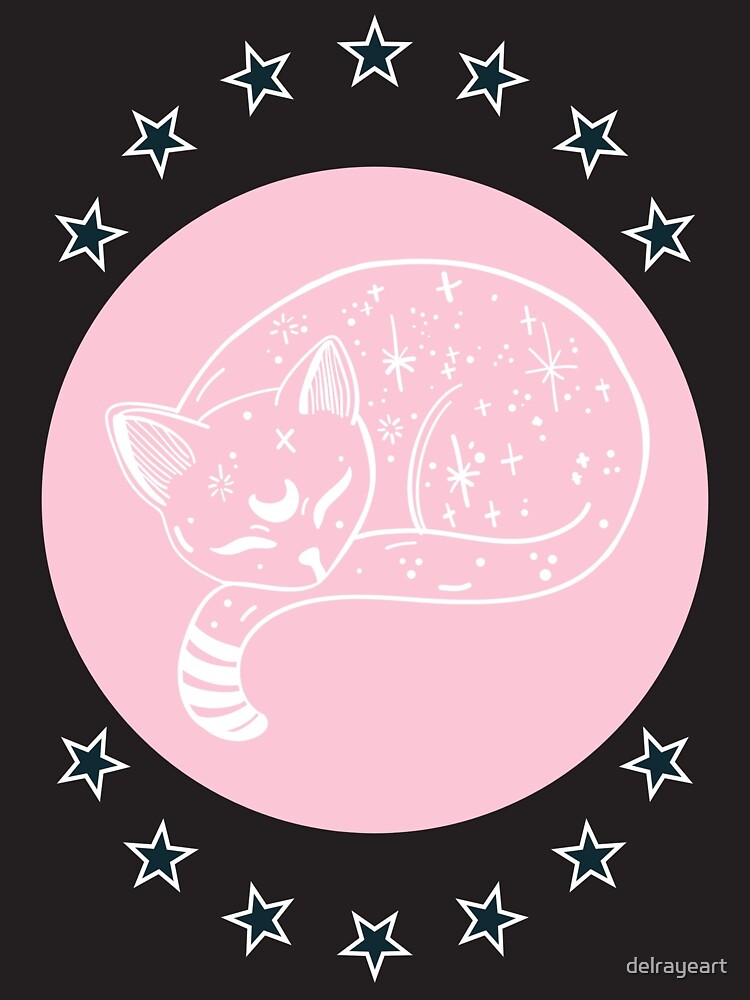 "astro kitty" Sticker by delrayeart | Redbubble