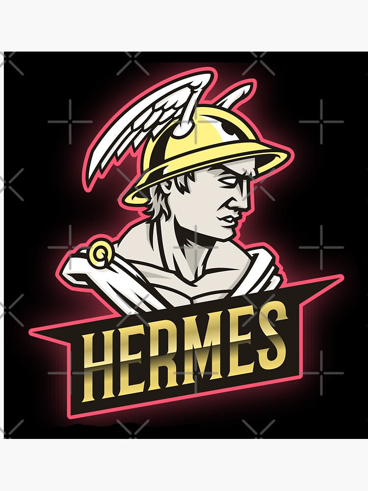 "Evil Golden Hermes Ancient Greek God" Sticker for Sale by VaniniLuxury ...