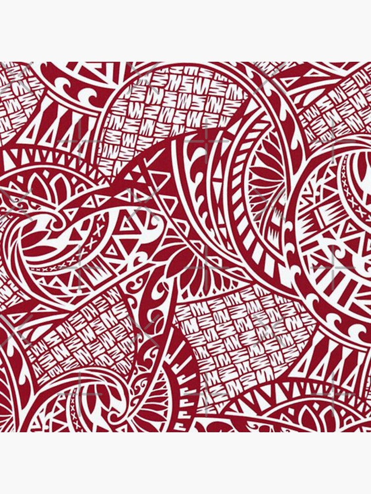 "Tribal polynesian print" Sticker by Alafina2019 | Redbubble
