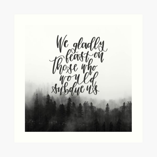 "The Addams Family Credo" Art Print by Jadorefourier | Redbubble