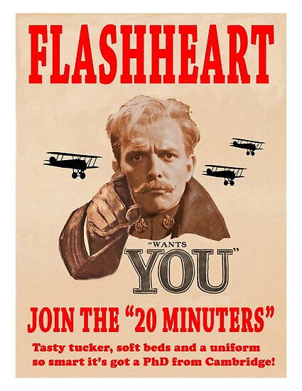 "FLASHHEART WANTS YOU" Poster by harmonks | Redbubble