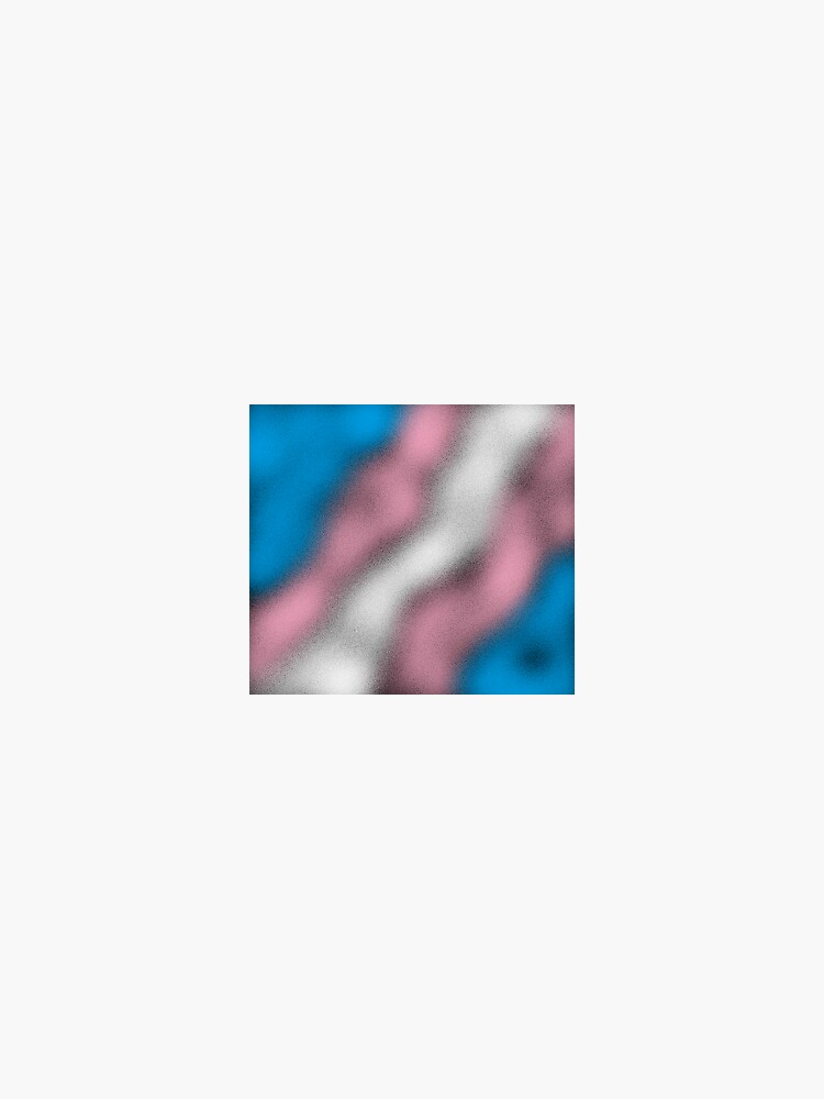 "Subtle Transgender Flag" Sticker by CyprusFlower21 | Redbubble