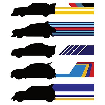 "Group B Rally Class of 1986" Sticker for Sale by MilesMylesHQ | Redbubble