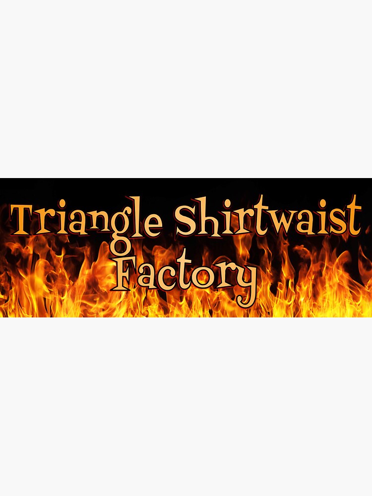 "Triangle Shirtwaist Factory Fire" Sticker for Sale by samlauer9 | Redbubble