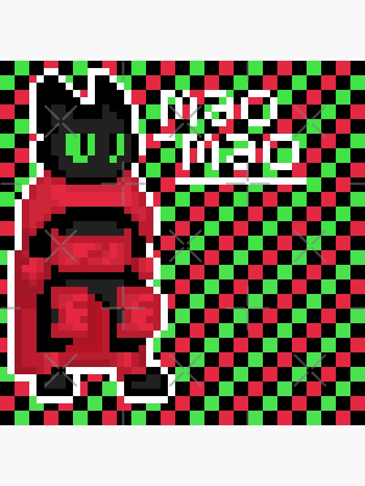 "mao mao full body sprite" Sticker by -phobox- | Redbubble