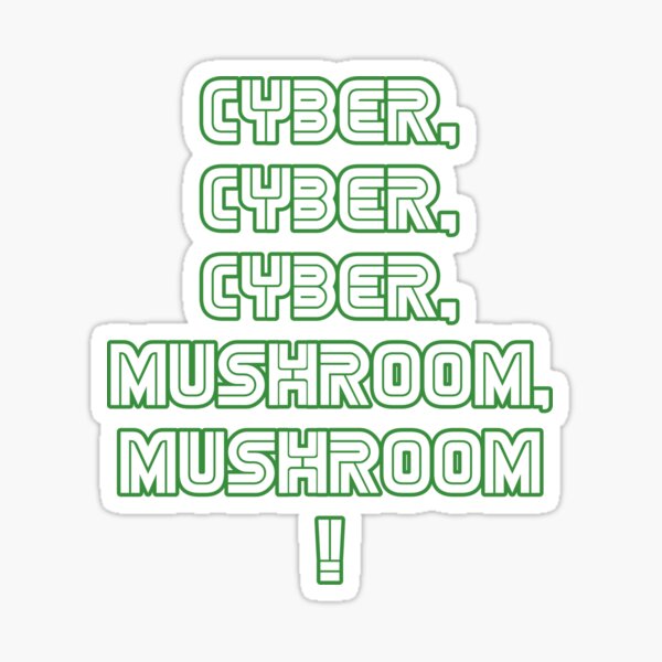 "Cyber " Sticker for Sale by TrashPandaSec | Redbubble