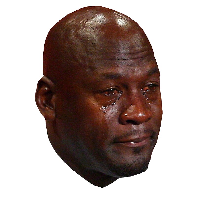 "CRYING JORDAN" by NoahhMcLovin10 | Redbubble